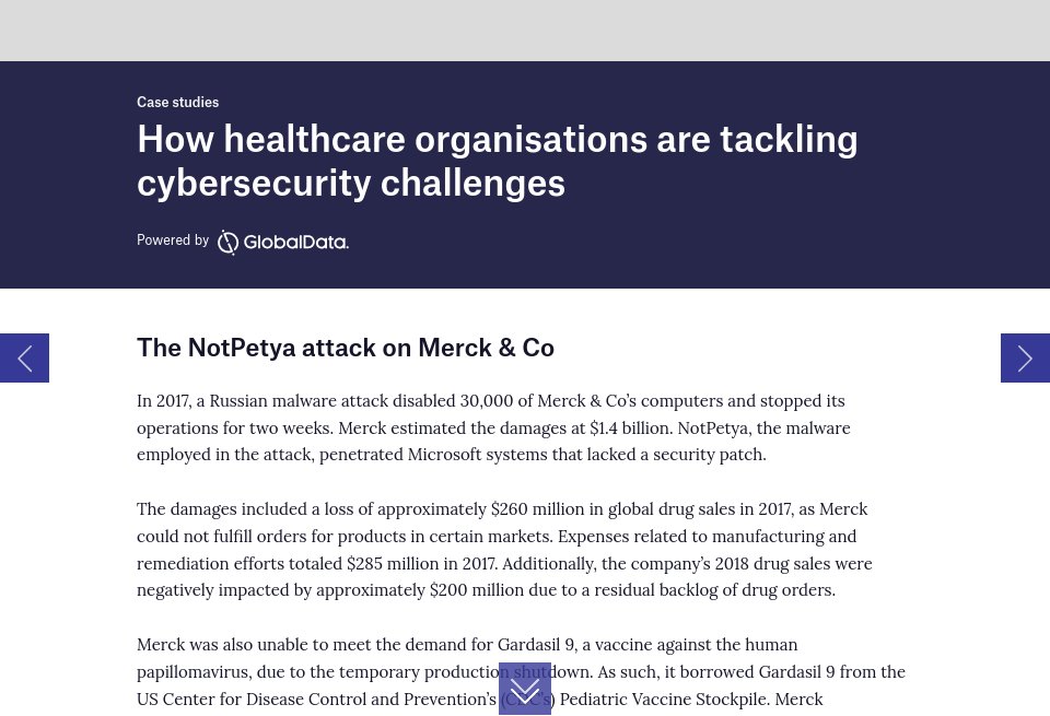 Case studies: cybersecurity in healthcare - Pharma Technology Focus | Issue 145 | August 2024