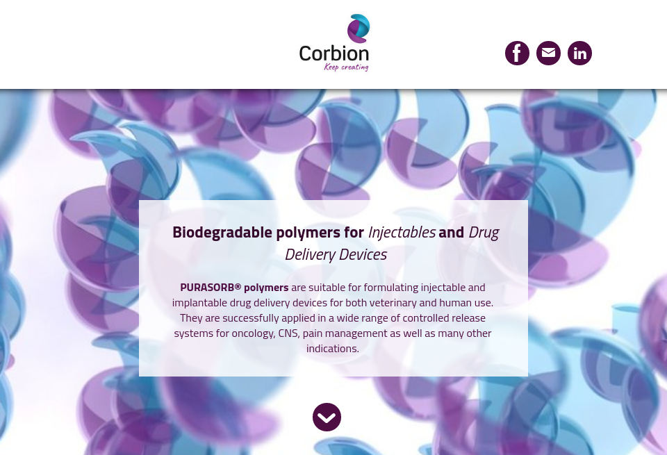 Corbion Purac - Pharma Technology Focus | Issue 77 | December 2018