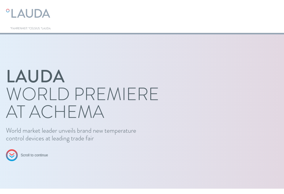 Lauda - Pharma Technology Focus | Issue 77 | December 2018