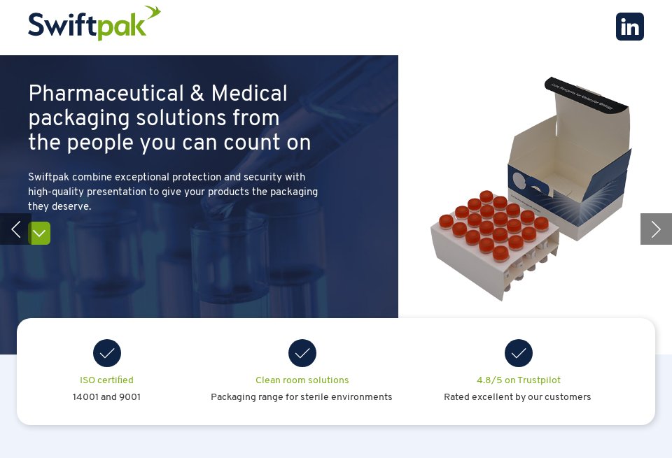 Swiftpak - Pharma Technology Focus | Issue 101 | December 2020