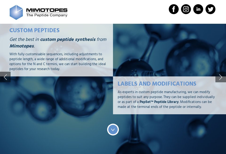Mimotopes - Pharma Technology Focus | Issue 103 | February 2021
