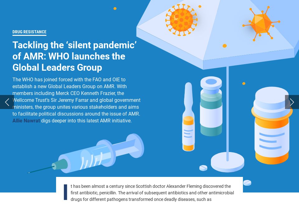 Tackling the ‘silent pandemic’ of AMR: WHO launches the Global Leaders Group - Pharma Technology ...