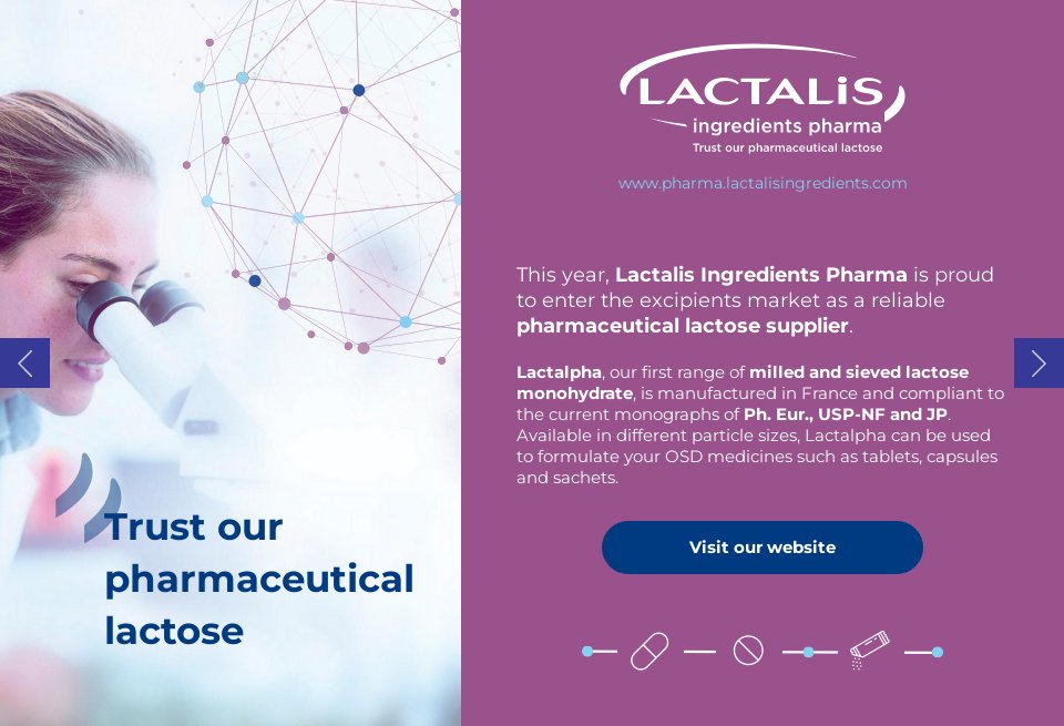 Lactalis Ingredients - Pharma Technology Focus | Issue 139 | February 2024
