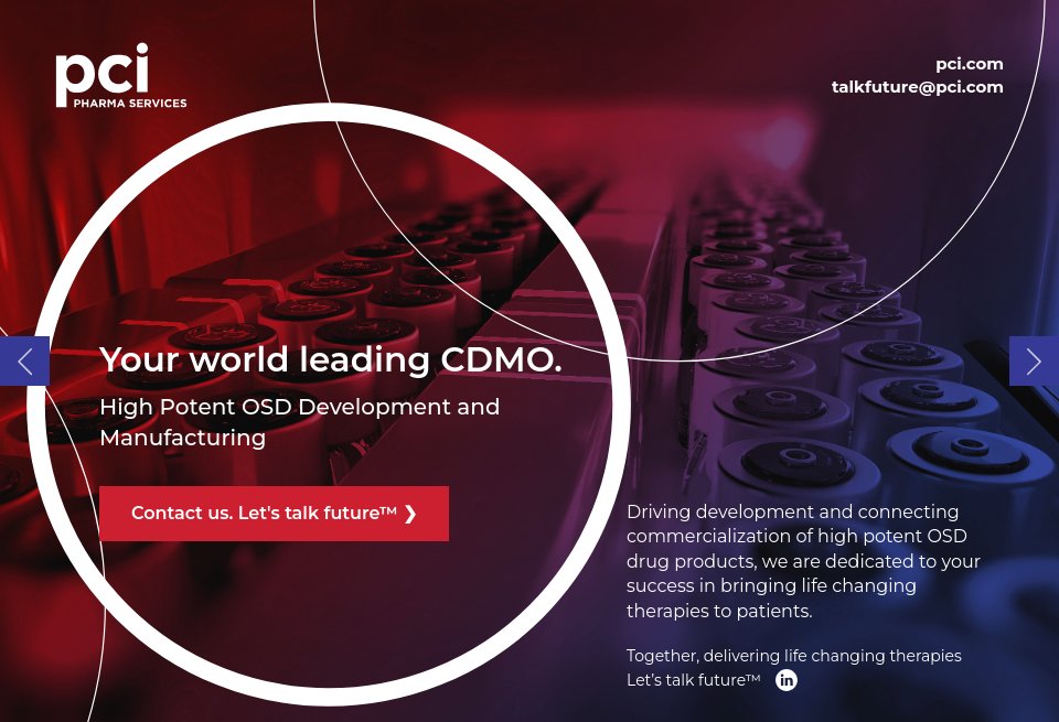 PCI Pharma Services - Pharma Technology Focus | Issue 151 | February 2025