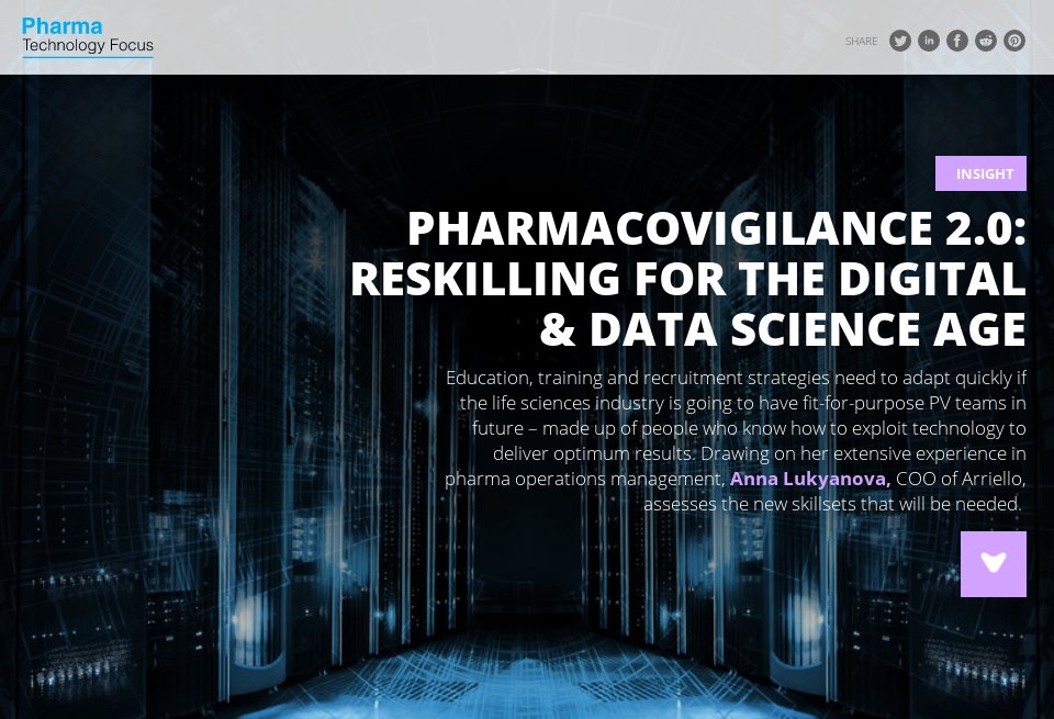 Pharmacovigilance 2.0: reskilling for the digital & data science age ...