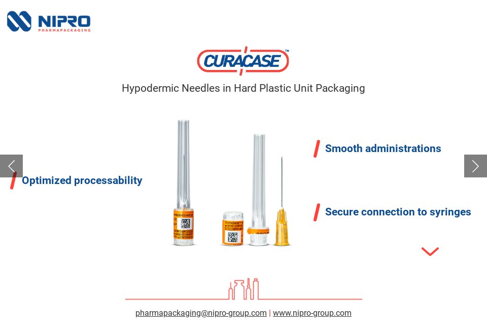 Nipro - Pharma Technology Focus | Issue 114 | January 2022