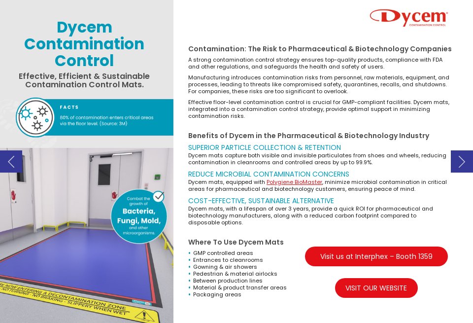 Dycem - Pharma Technology Focus | Issue 138 | January 2024