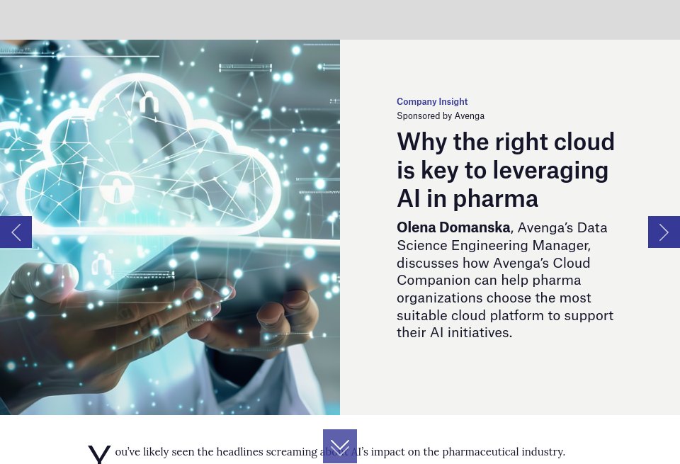 Avenga Company Insight - Pharma Technology Focus | Issue 150 | January 2025