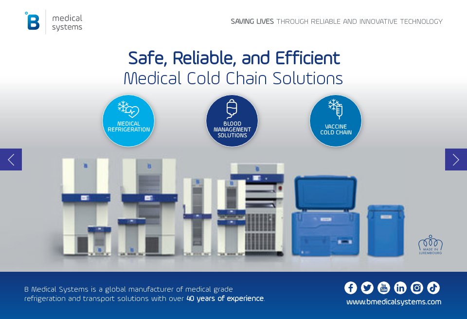 B Medical Systems - Pharma Technology Focus | Issue 132 | July 2023