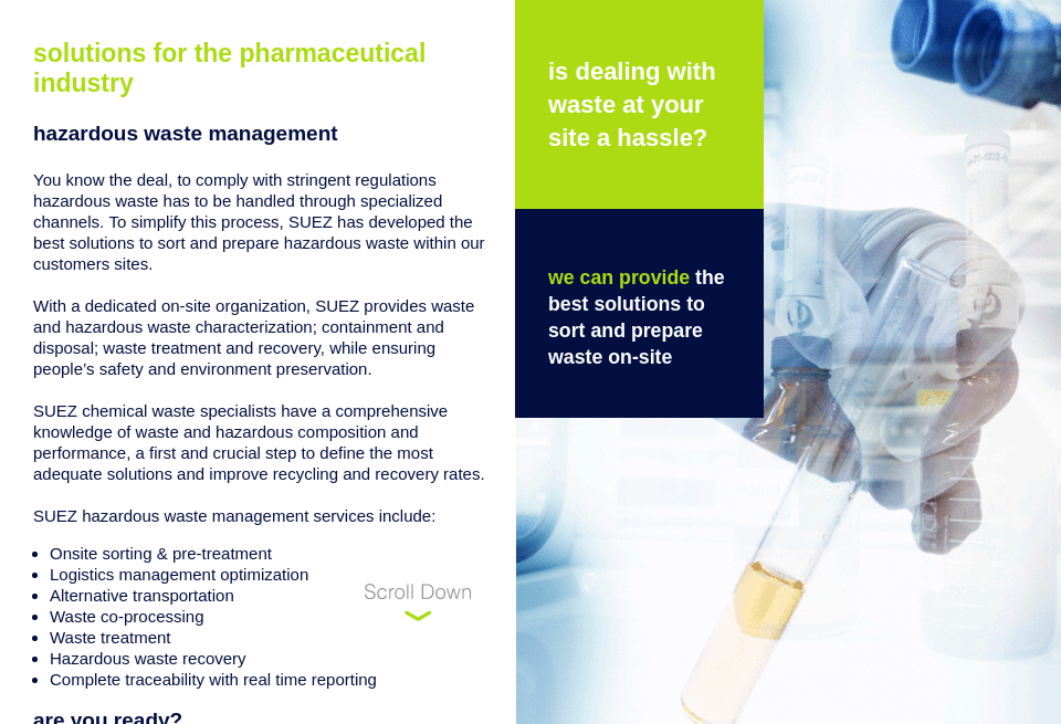 Suez - Pharma Technology Focus | Issue 71 | June 2018