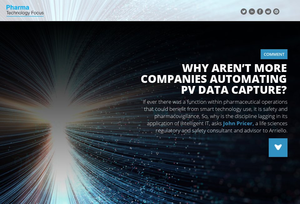 Why aren’t more companies automating PV data capture? - Pharma ... Why aren’t more companies automating PV data capture? - Pharma ...