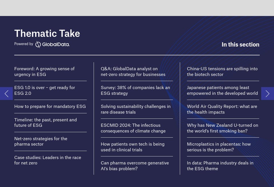 Net-zero strategies for the pharma sector - Pharma Technology Focus ...