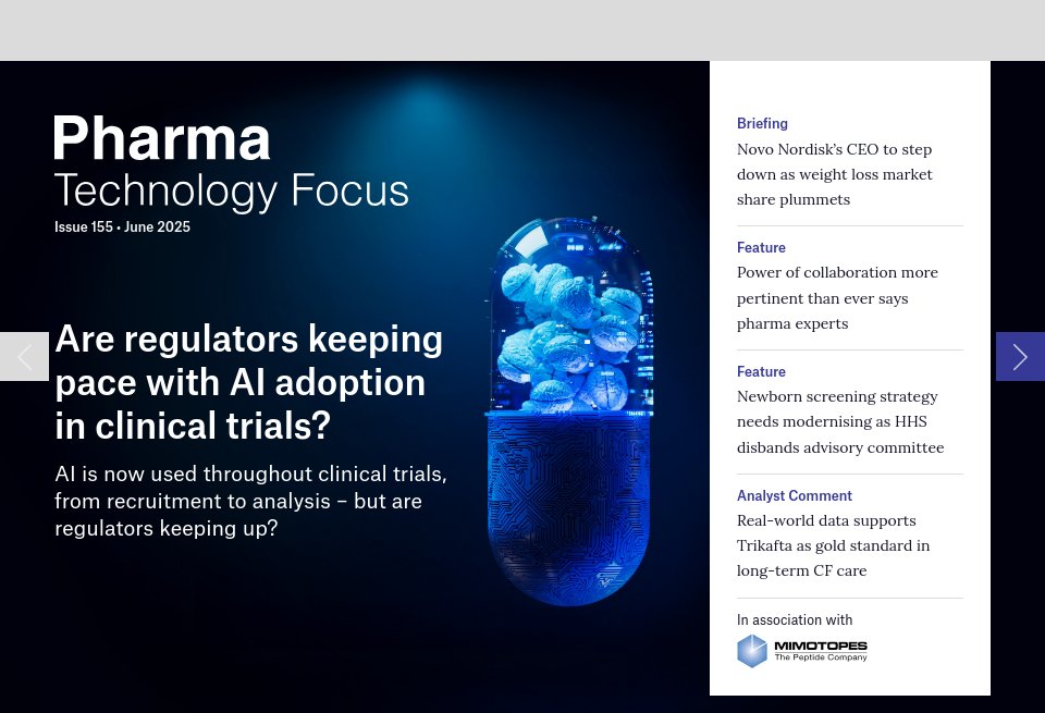 Home | Are regulators keeping pace with AI adoption in clinical trials? - Pharma Technology ...