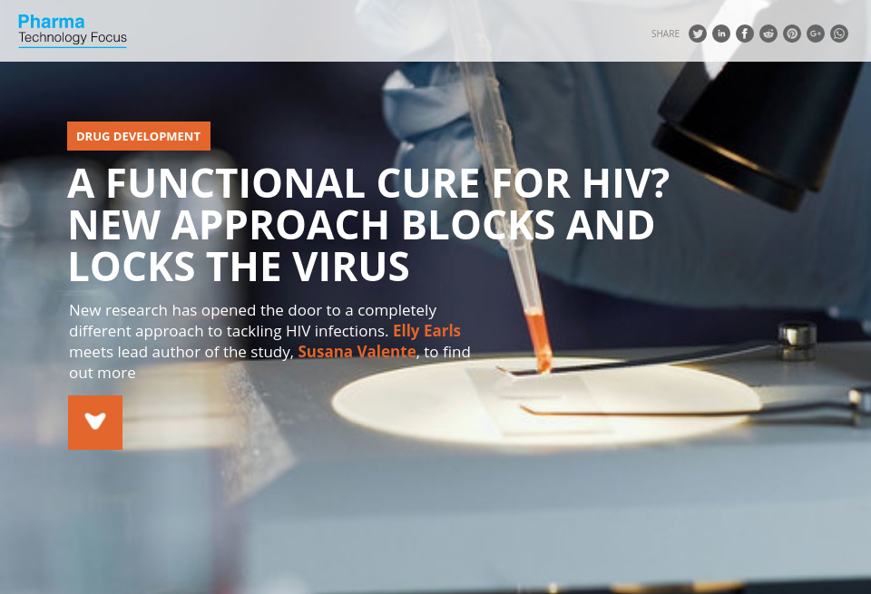 A functional cure for HIV? New approach blocks and locks the virus ...