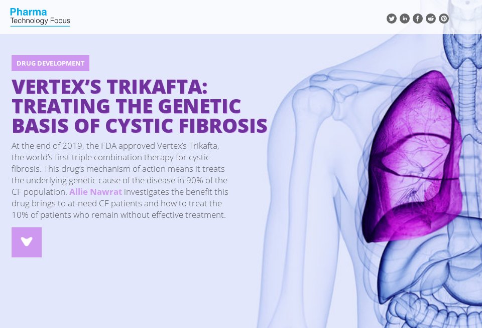 Vertex’s Trikafta: treating the genetic basis of cystic fibrosis ...