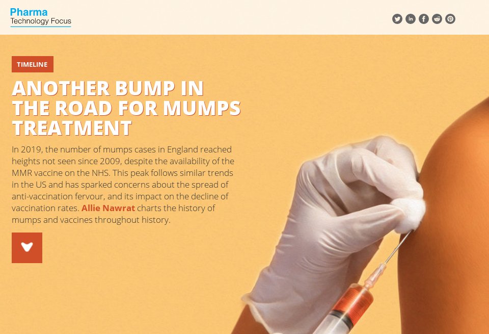 Another bump in the road for mumps treatment - Pharma Technology Focus ...