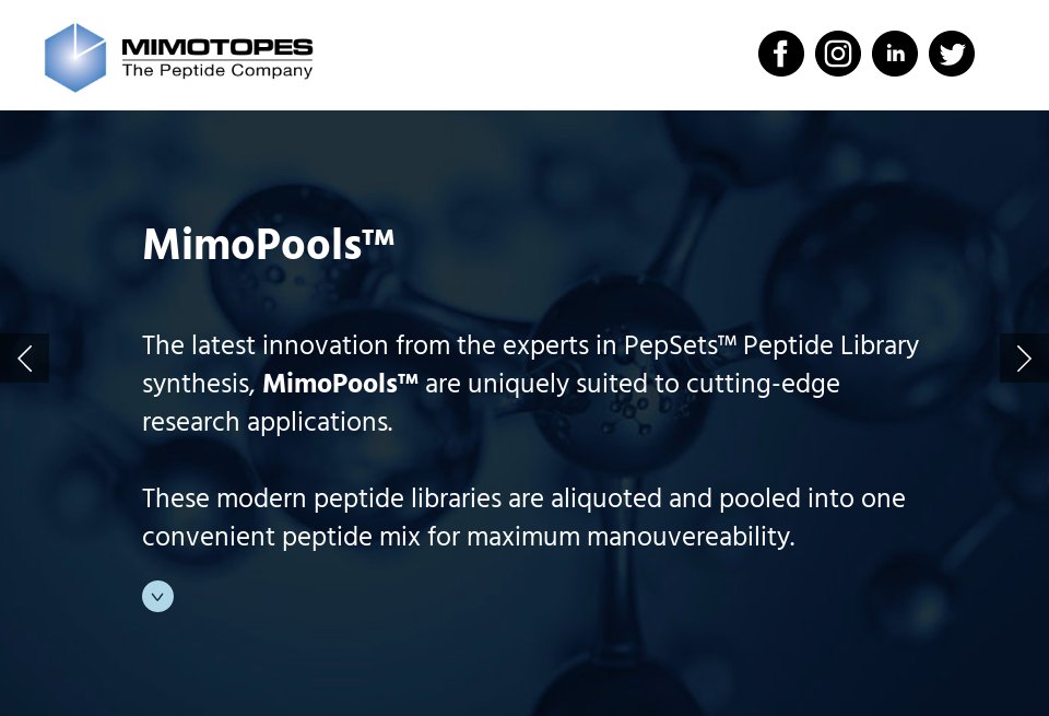 Mimotopes - Pharma Technology Focus | Issue 118 | May 2022