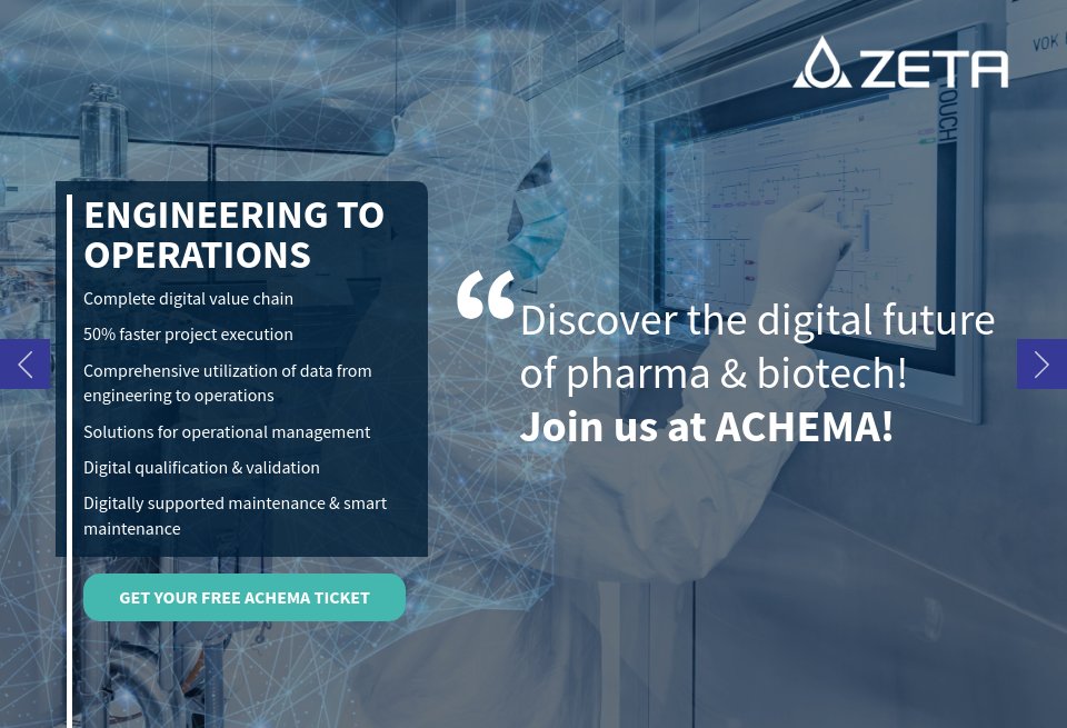 ZETA - Pharma Technology Focus | Issue 142 | May 2024