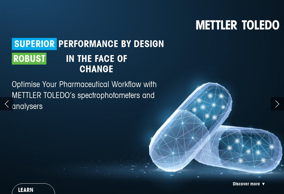 Mettler Toledo Company Insight - Pharma Technology Focus | Issue 100 ...