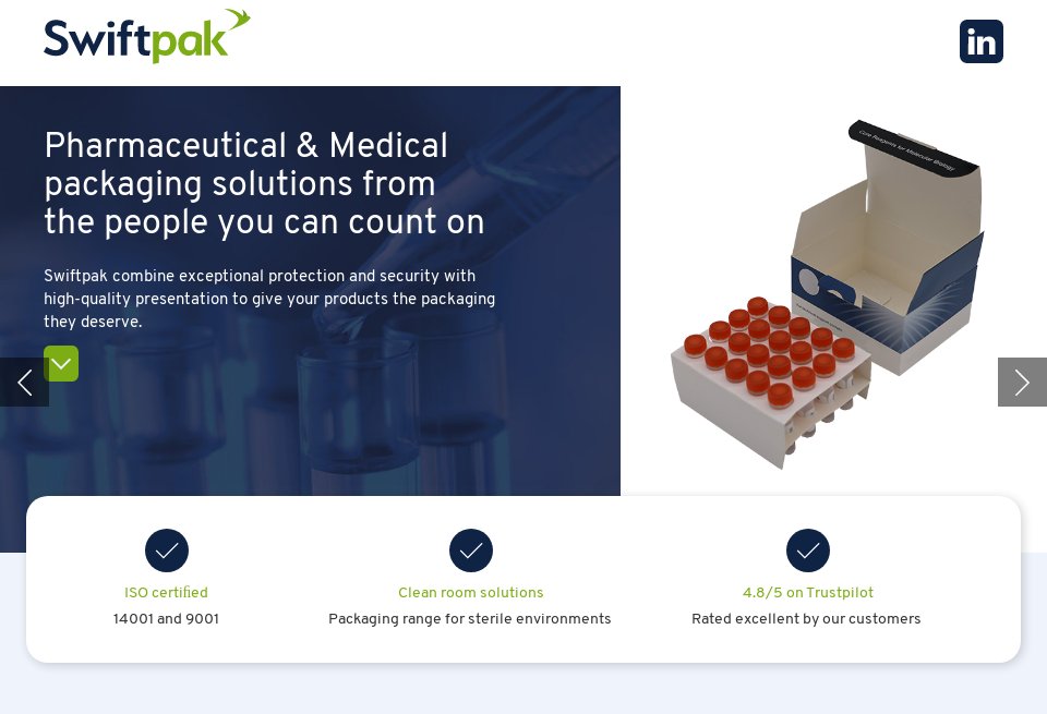 Swiftpak - Pharma Technology Focus | Issue 100 | November 2020