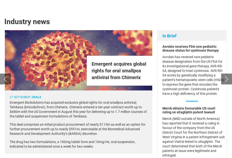 Industry news - Pharma Technology Focus | Issue 124 | November 2022