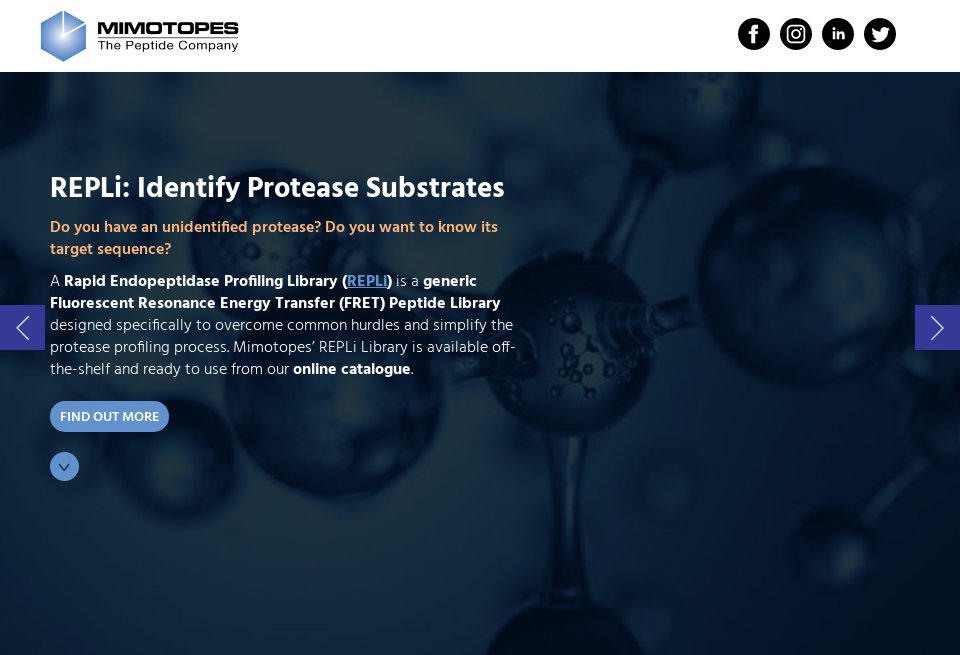 Mimotopes - Pharma Technology Focus | Issue 136 | November 2023