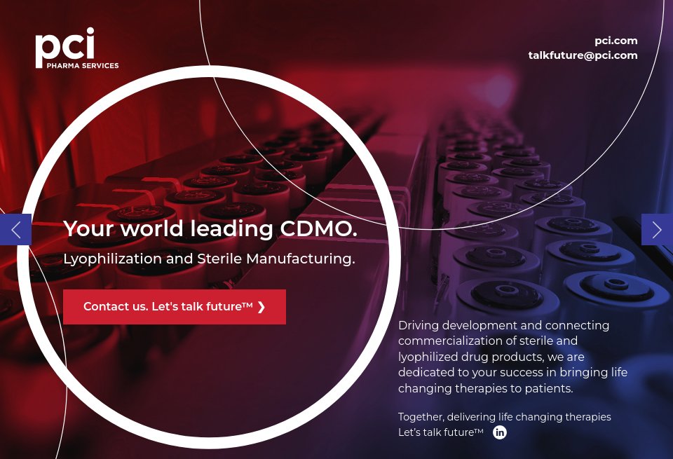 PCI Pharma Services - Pharma Technology Focus | Issue 148 | November 2024