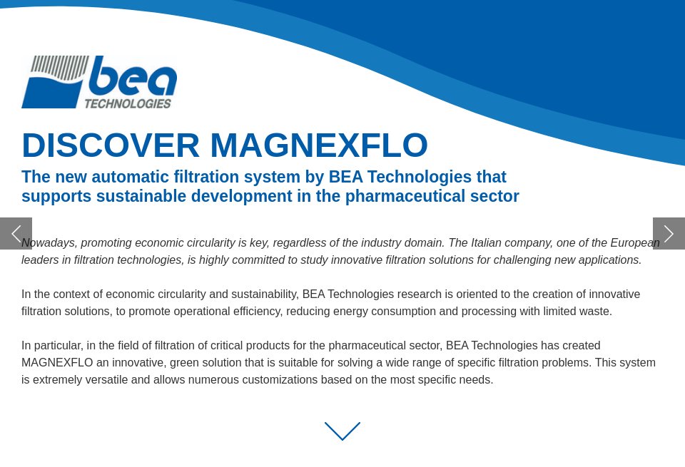 BEA Technologies - Pharma Technology Focus | Issue 111 | October 2021