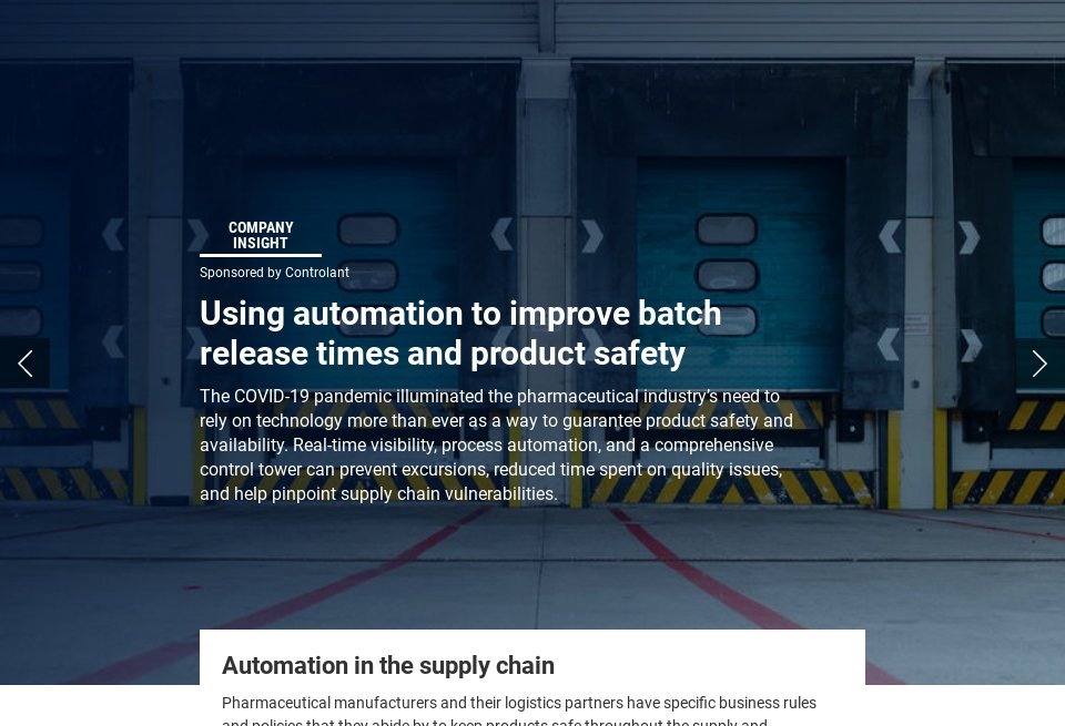 Controlant Company Insight - Pharma Technology Focus | Issue 111 ...