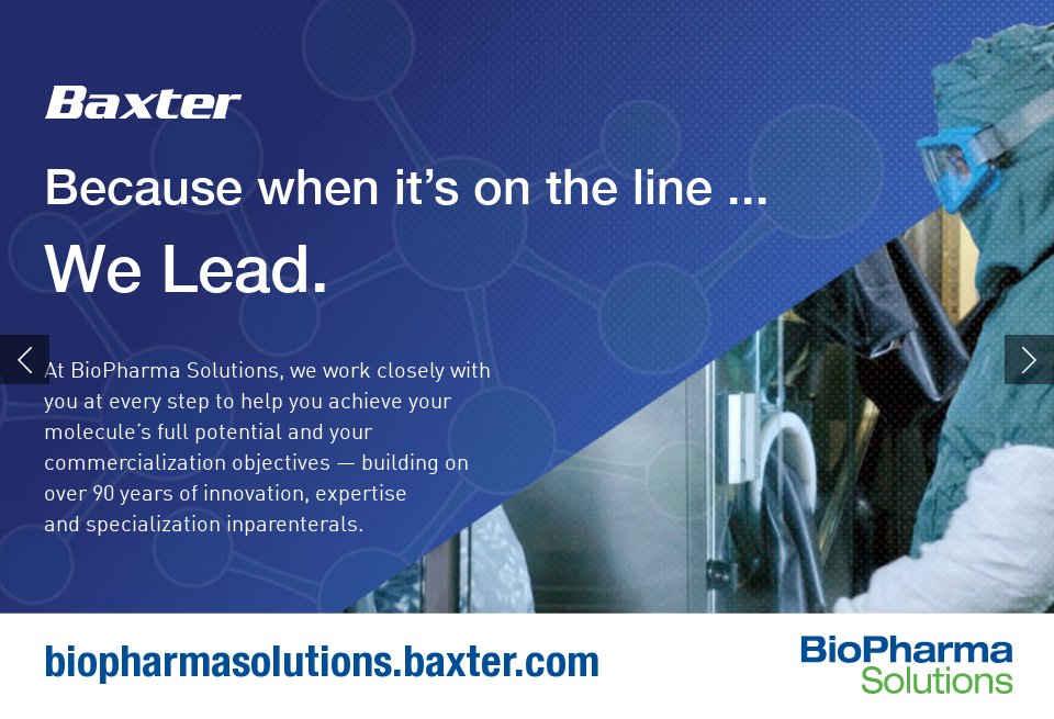 Baxter - Pharma Technology Focus | Issue 123 | October 2022