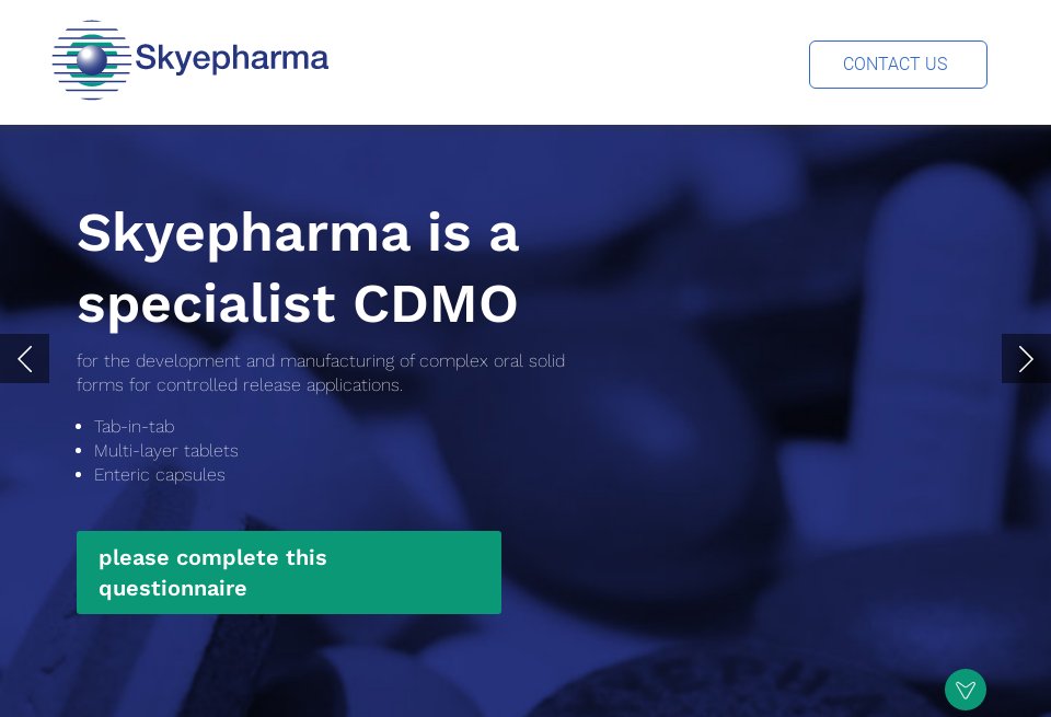 Skyepharma - Pharma Technology Focus | Issue 123 | October 2022