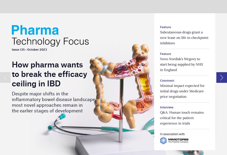 Home | How pharma wants to break the efficacy ceiling in IBD - Pharma Technology Focus | Issue ...