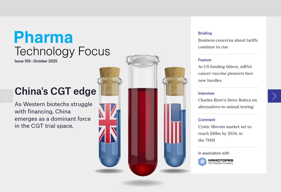 Home | China's CGT edge - Pharma Technology Focus | Issue 159 | October ...