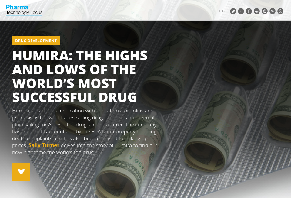 Humira: the highs and lows of the world’s most successful drug - Pharma ...
