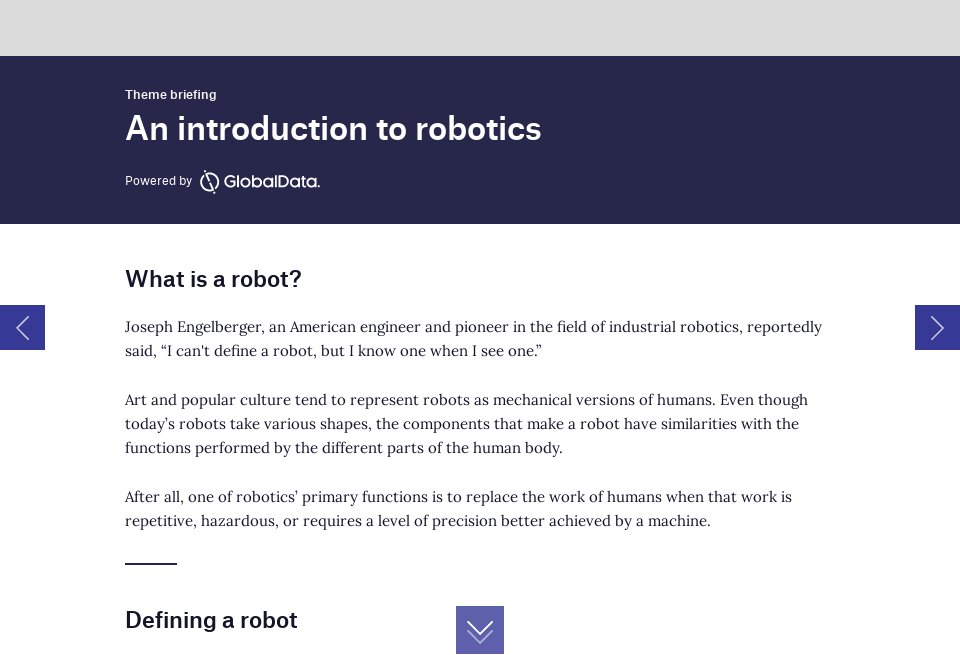 An introduction to robotics - Pharma Technology Focus | Issue 134 | September 2023