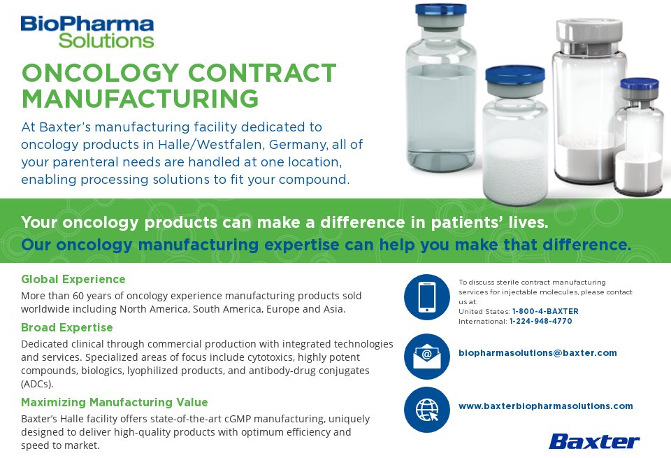 Baxter - Pharma Technology Focus | Issue 98 | September 2020