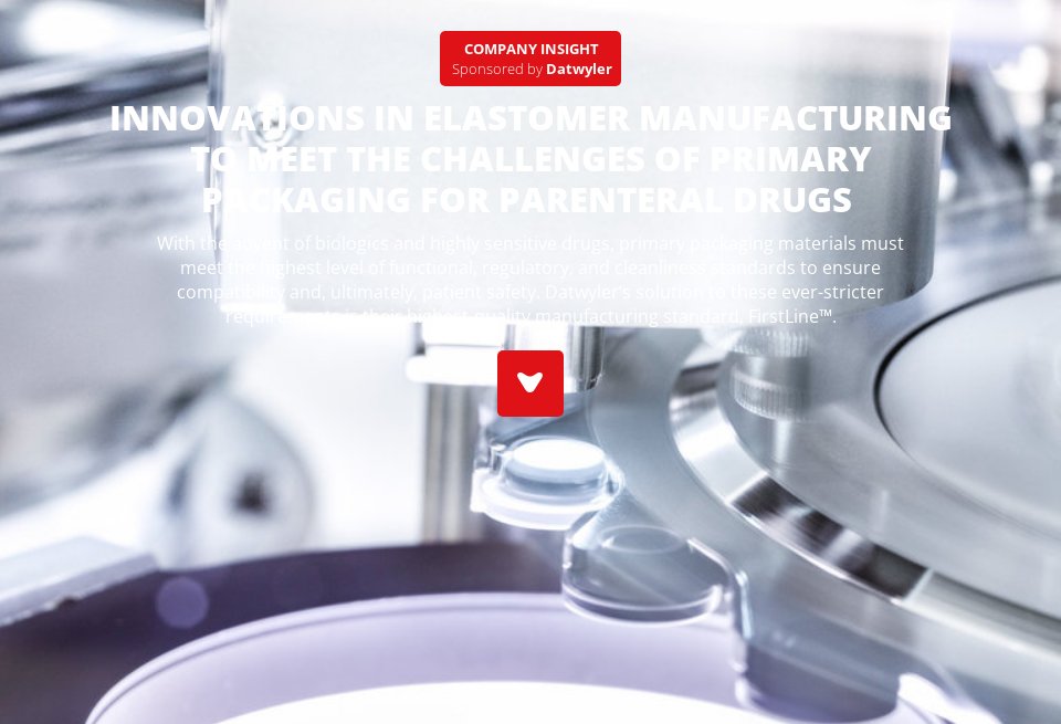 Datwyler Company Insight - Pharma Technology Focus | Issue 98 ...