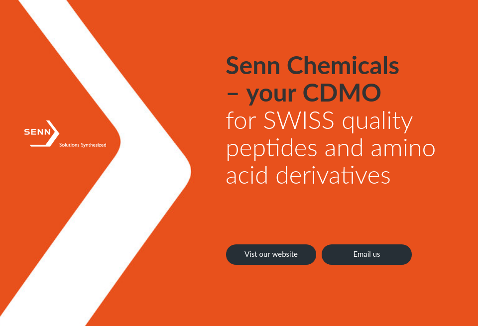 Senn Chemicals - Pharma Technology Focus | Yearbook 2018
