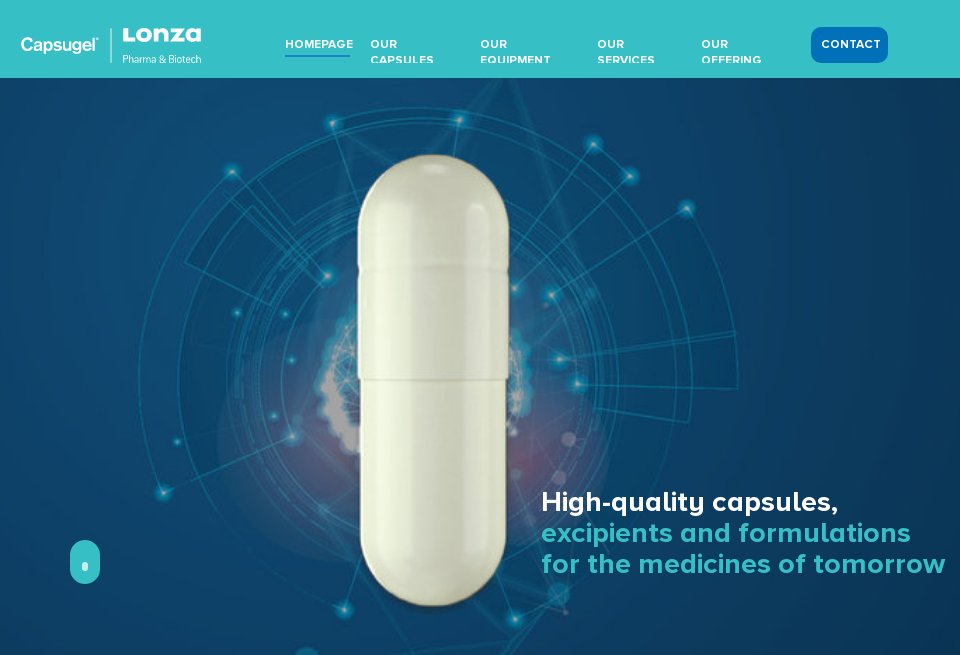Capsugel - Pharma Technology Focus | Yearbook 2019